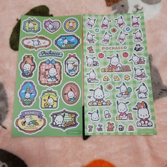 Sanrio | Design | Sanrio Pochacco Sticker Set Open To Offers | Poshmark